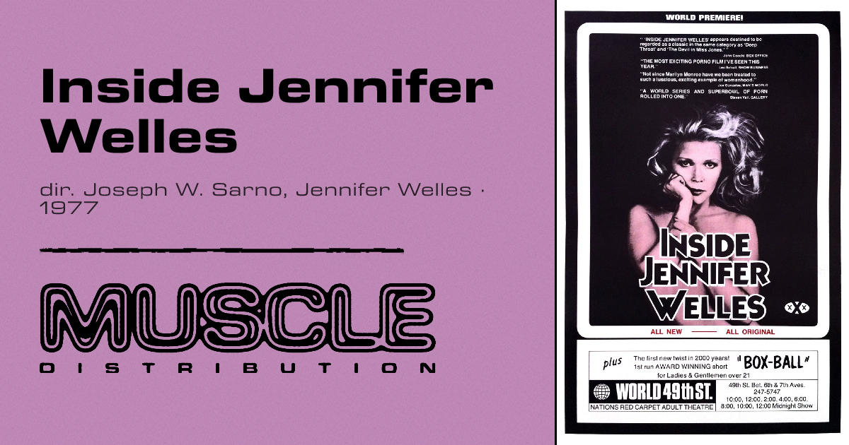 Inside Jennifer Welles — Muscle Distribution